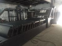 China 90m/min Semi-Automatic Cardboard Laminating Machine with PLC Control - YB Series 1300-1650mm Width for sale