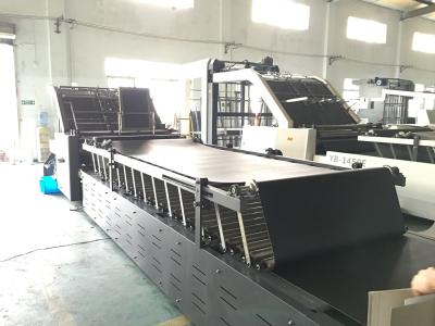 China High Speed Semi Automatic Flute Laminating Machine For Cardboard Laminating for sale