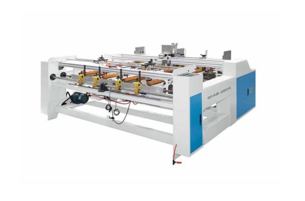 Máquina de colagem comum da caixa semi auto de 2 partes 9KW garantia de 1 ano
