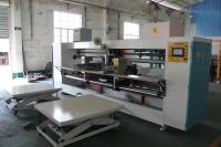 China 380V Semi Automatic Box Stitching Machine with Dual Servo System - 420 Nails/Min Speed, 30-120mm Adjustable Pitch for sale