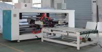 China 380V Semi Automatic Box Stitching Machine with Dual Servo System - 420 Nails/Min Speed, 30-120mm Adjustable Pitch for sale