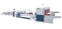 China 15KW Automatic Folder Gluer Stitcher Machine | 2400mm Max Size | 1100 Nails/Min Speed for sale