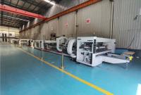 China 15KW Automatic Folder Gluer Stitcher Machine | 2400mm Max Size | 1100 Nails/Min Speed for sale