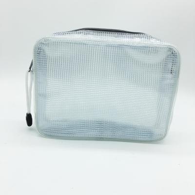 China Plastic de Opslagzakken van Zippered van de voedselrang, Toiletry van Douane Zachte Pvc Zak Te koop