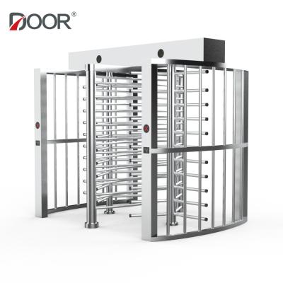 China De solenoïde baseerde Twee Richting Dubbele Kanaalturnstile Volledige Hoogte Binnen en Openlucht for sale