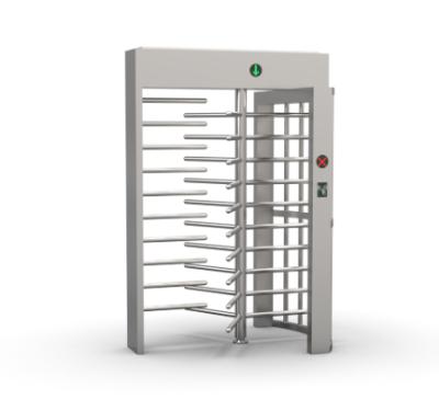 China Stainless Steel Single Passage Full Height Turnstile for sale