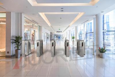 Китай Турникеты супермаркета Speed Gate с опцией распознавания лиц, серводвигатель, контроль доступа продается