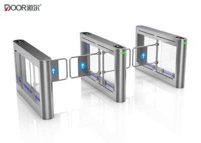 中国 スーパーマーケットのウエストの高さの振動ゲートの回転木戸1200mmの道の幅 販売のため