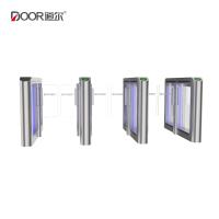 China QR Code Reader sus304 RS485 Access Control Turnstile Gate 100w for sale