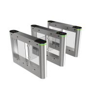 China LED Indicator Light Security Swing Barrier Gate For Public Lobby for sale