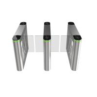 China Corporate Lobbies Swing Gate Turnstile Remote Controller QR Code RS485 for sale