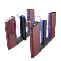 China Access Control QR Code Scanner Speed Turnstile Barrier Gates for sale