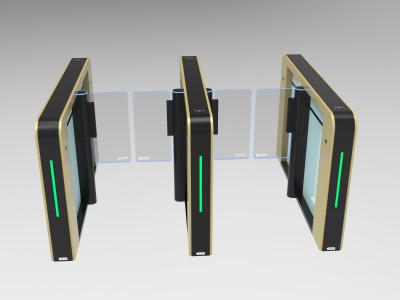 중국 알루미늄 합금 속도 게이트 회전식 십자문 SUS304는 IP42 RS485를 솔질했습니다 판매용