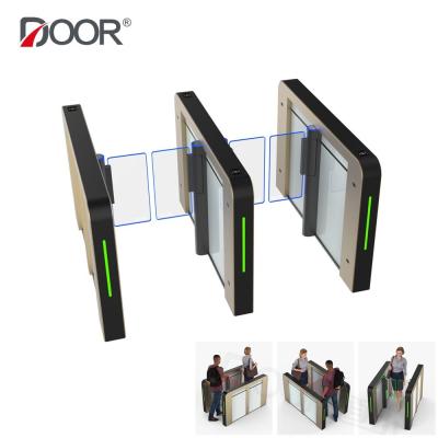 中国 Screwlessの速度の回転木戸のゲートの上限の歩行者のアルミ合金 販売のため