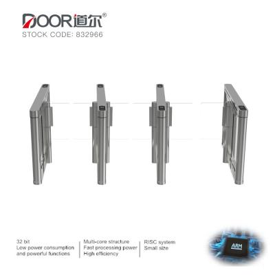 중국 아크릴 팔 304 스테인레스 강 호리호리한 속도 게이트 회전식 십자문 판매용