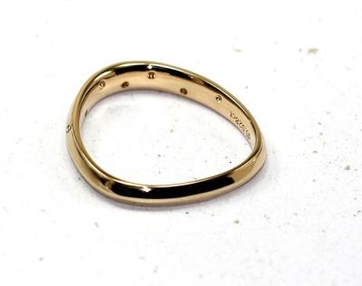 China 18K Gold Diamond Ring Aphrodite Stamp Love Series KGD004036 for sale