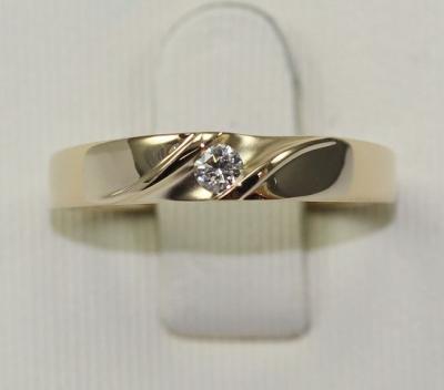 China 18K Gold Diamond Ring Aphrodite Stamp Series KGD004048 for sale