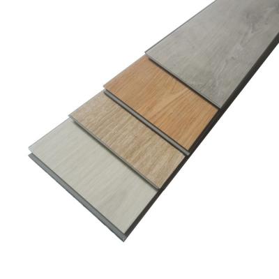 Cina 0.3mm Wear layer Luxury Vinyl Plank Flooring in colore semplice per il sistema Unilin Click in vendita
