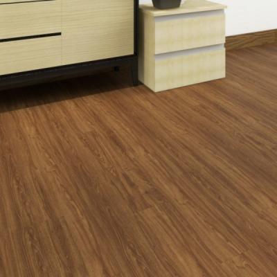 Cina 0.3mm Wear layer Luxury Vinyl Plank Flooring in colore semplice per il sistema Unilin Click in vendita