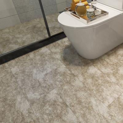 Cina Pavimenti in PVC in polvere di pietra a 7 mm di marmo impermeabile con texture LVP laminato SPC per bagno in vendita