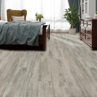 China 4mm-8mm espessura de vinil SPC de entrelaçamento com design de grãos de madeira ecológico à venda