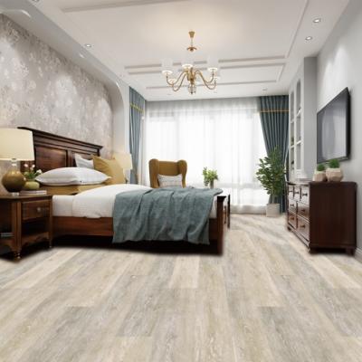 Cina Pavimenti a piastrelle in PVC impermeabili e impermeabili SPC Click Lock in colore semplice per interni in vendita