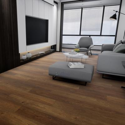 Cina Moderno stile di design rivestito SPC pavimento clic Vinyl Plank LVT pavimentazione piastrella 1220 * 180mm in vendita