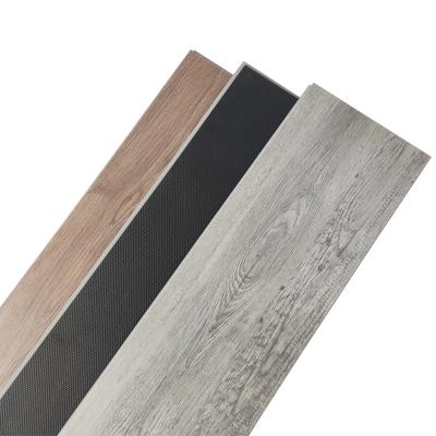 中国 エコフレンドリー 7'x48' 床 0.55mm 磨き層と Unilin SPC 床からクリック 販売のため