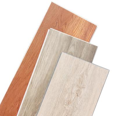 China Klik op SPC vloer waterdicht PVC houten vloer 4mm 4.2mm vinyl LVP voor duurzame vloer Te koop