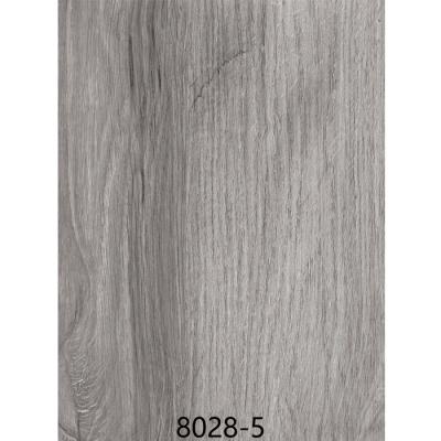 China Handscaped Design Vinyl vloer Grijze kleur met UV-coating SPC plank PVC materiaal Te koop