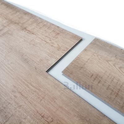 Cina SPC pavimenti semplice colore naturale clic PVC pavimento Piso Vinlico semplice installazione in vendita