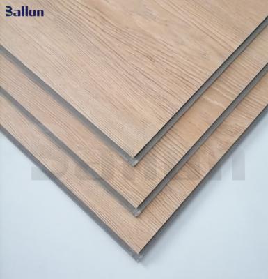 中国 シンプル カラー SPC フロア 簡単 クリック 設置 / 労働コスト節約 / 環境に優しい 販売のため