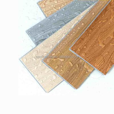 中国 室内 CE SGS ISO9001 防火 防水 防水 プラスチック SPC クリック 床 家庭用オフィス 販売のため