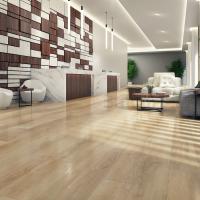 China Scratch Resistant SPC Flooring Waterproof Herringbone Design Easy to Install Durable for sale