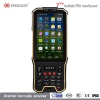 China Android Mobile wireless Barcode Scanner NFC RFID Reader with Wifi 4G GPRS for sale