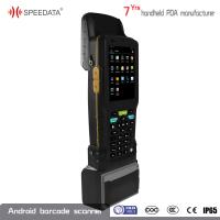 China 8GB ROM Android Handheld RFID Reader , Rugged UHF Scanner PDA Printer for sale