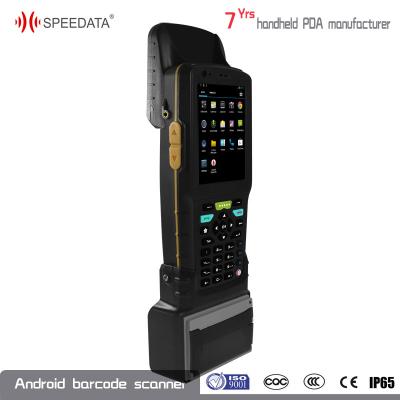 Cina lettore tenuto in mano di androide RFID della ROM 8GB, stampatore irregolare di PDA dell'analizzatore di frequenza ultraelevata in vendita