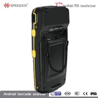 China 8GB ROM Android Handheld RFID Reader , Rugged UHF Scanner PDA Printer for sale