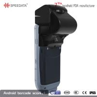 China Bluetooth GPS WIFI Android Fingerprint Scanner , Micro Sd Terminal Printer for sale