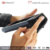 China Bluetooth GPS WIFI Android Fingerprint Scanner , Micro Sd Terminal Printer for sale