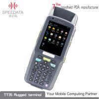 China Laser Android Barcode Scanner , 4 Wire Resistive Touch Wireless Thermal Printer for sale