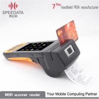 China Grey PDA Intelligent Bluetooth Thermal Printer Hand Held IP65 3C ROHS for sale