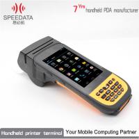 China Grey PDA Intelligent Bluetooth Thermal Printer Hand Held IP65 3C ROHS for sale