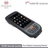 China Green Rugged PDA Thermal Printer With Android Barcode Scanner for sale