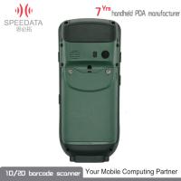 China Green Rugged PDA Thermal Printer With Android Barcode Scanner for sale