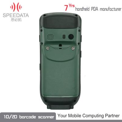 China Impressora térmica áspera verde de PDA com o varredor do código de barras do andróide à venda