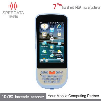 中国 防水青い QR の移動式バーコードの走査器プリンター人間の特徴をもつ IP 65 販売のため