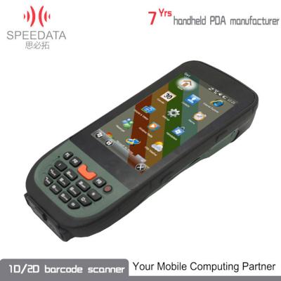 Cina Apparecchiatura terminale portatile termica multipla verde della stampante GPRS di Windows PDA in vendita