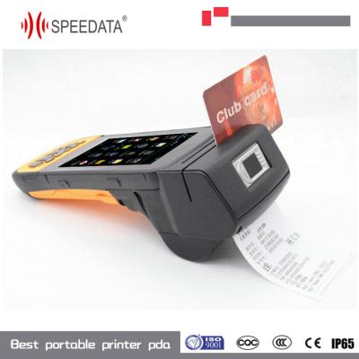 Cina Stampante termica portatile del codice a barre dell'analizzatore tenuto in mano del terminale dati con esposizione in vendita