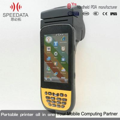 Cina Stampante termica mobile del laser con il touch screen a 4.5 pollici e la macchina fotografica 5mp in vendita